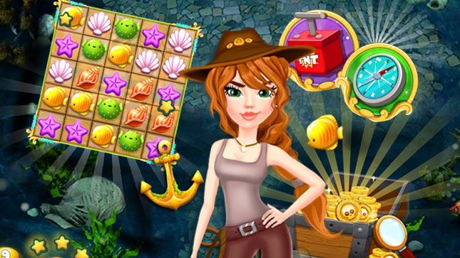 BrowserGames.de | Match 3: Hidden Treasure Hunt