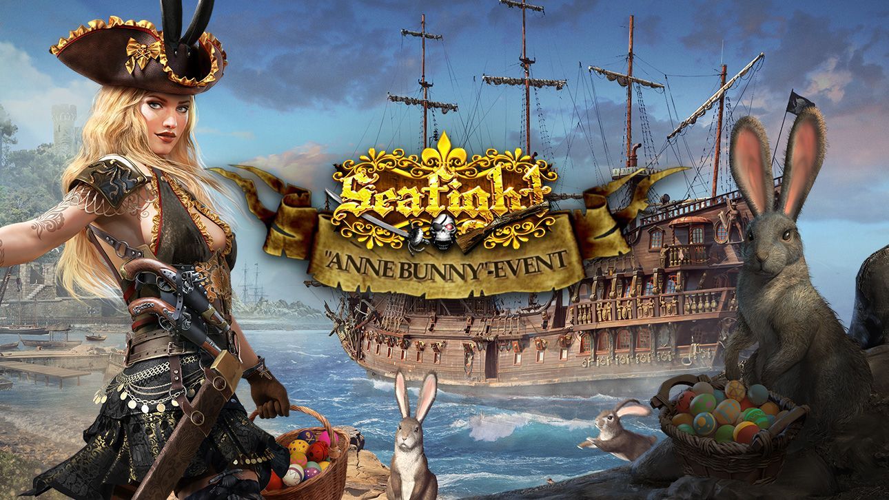 BrowserGames.de | Seafight: Anne Bunny braucht an Ostern Hilfe