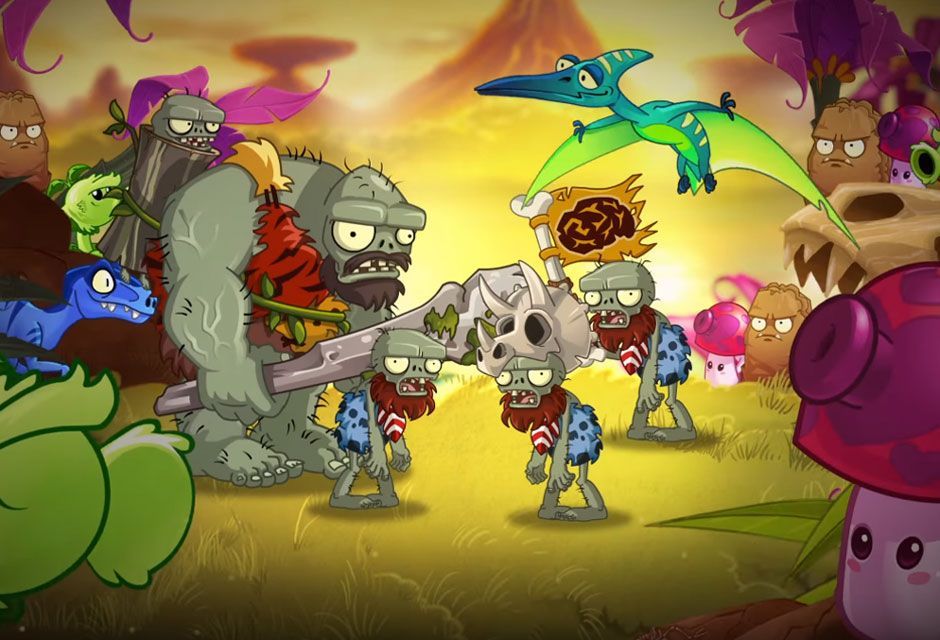 BrowserGames.de | Plants vs. Zombies 2: „Jurassisches Moor“-Update mit ...