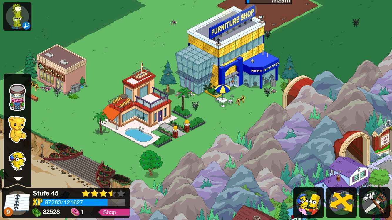 BrowserGames.de | Die Simpsons - Springfield: „Springfield Heights ...