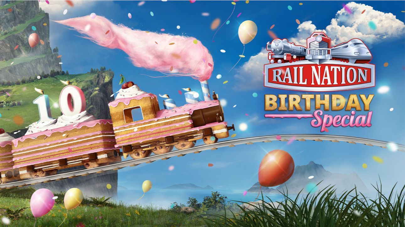 BrowserGames.de | Rail Nation: "Birthday Special"-Szenario im Februar