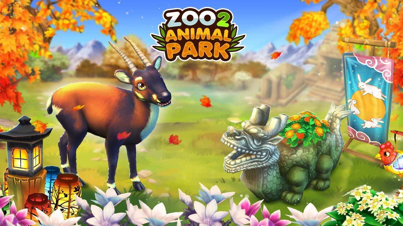 BrowserGames.de | Zoo 2 – Animal Park: Schmückt euren Park zum Mondfest